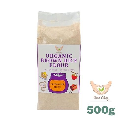 CLEAN EATING Organic Brown Rice Flour - Gluten Free / Tepung Beras ...