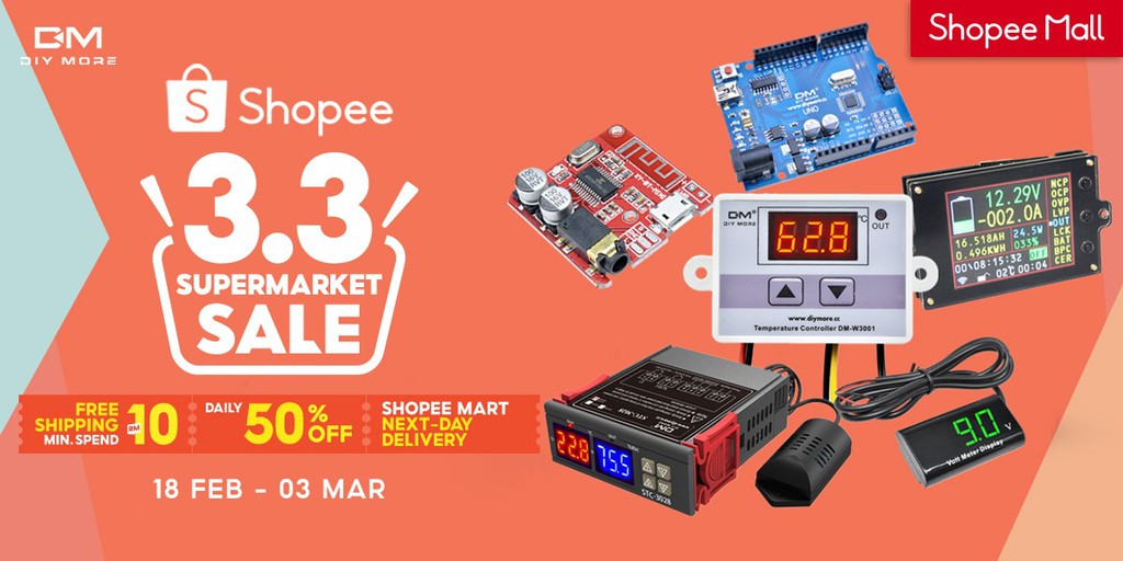 【DM】Diymore Official Store, Online Shop | Shopee Malaysia