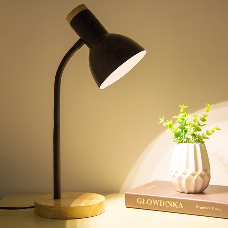 Nordic Wood Adjustable Study Lamp Desk Lamp IKEA LED Table Lamp / Study ... Nordic Wood Adjustable Study Lamp Desk Lamp IKEA LED Table Lamp / Study ...