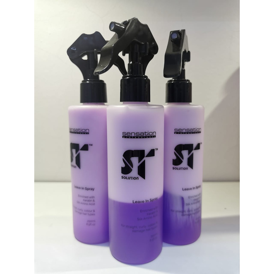 SENSATION LEAVE IN SPRAY 250ML | Shopee Malaysia