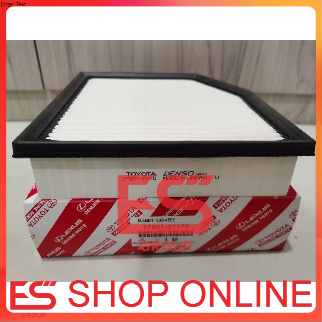 (17801-31170) Alphard / Vellfire / Lexus GS250 100% Original Toyota ...