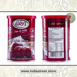 GRB CANNED GULAB JAMUN 500G - INDIAN SWEETS | Shopee Malaysia