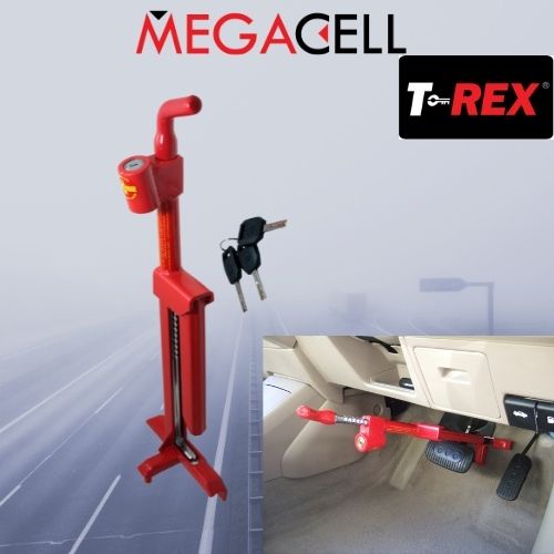 Autolock Car Security Lock Brake Pedal Lock , Anti Theft Devices. Kunci ...