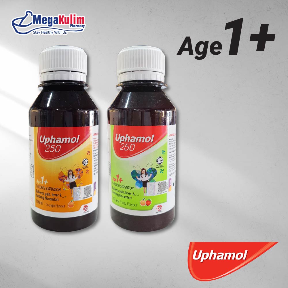 Uphamol 250 Children Suspension 100mL (Fruity) | Shopee Malaysia