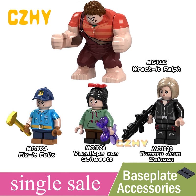 Wreck-It Ralph Figure Toy Minifigures Bricks Building Blocks Sets ...