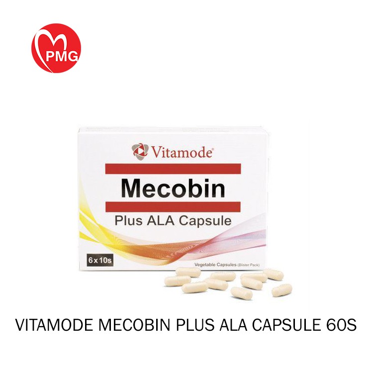 [PMG PHARMACY] Vitamode Mecobin Plus ALA Capsule (6 x 10's) - nerve ...