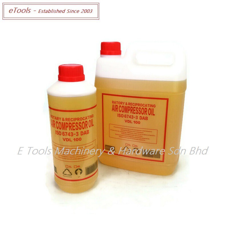 FORMULA AIR COMPRESSOR OIL for SWAN RECIPROCATING AIR COMPRESSOR ...