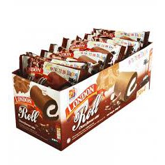 London Swiss Roll Coklat (24 Pack) | Shopee Malaysia
