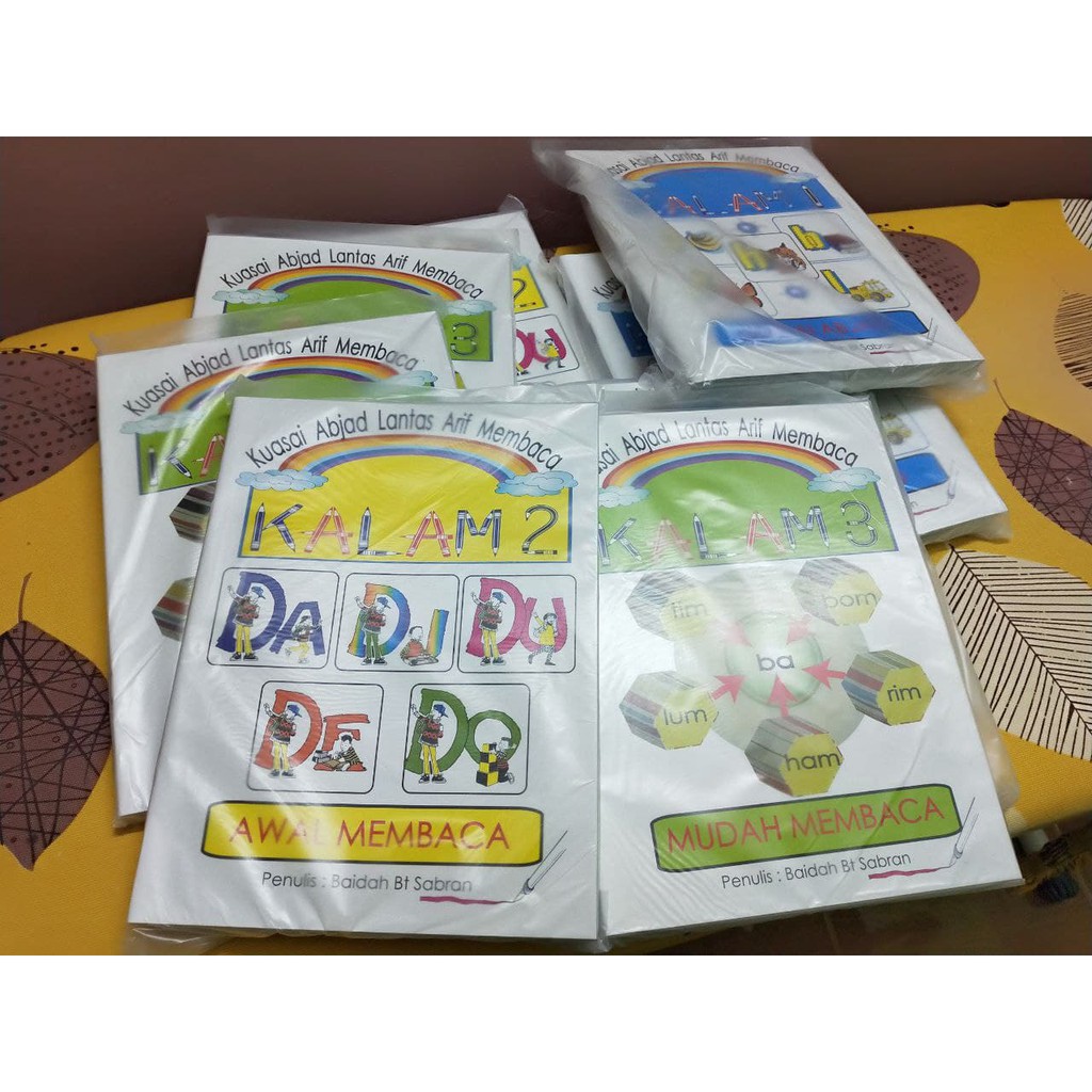 BUKU KALAM / buku kanak-kanak / buku belajar membaca / pantas membaca ...