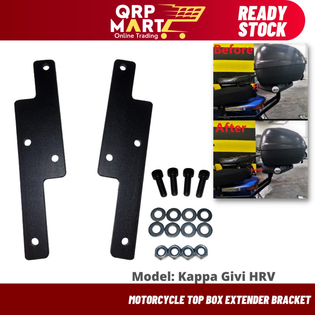 Motorbike Motorcycle Universal Top Box Extender Bracket for Kappa Givi ...