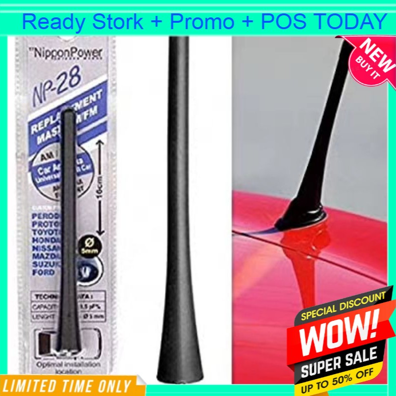 Universal Radio Car Roof Radio Antenna Pole Mast Perodua Myvi Alza Proton Waja Persona Signal ...