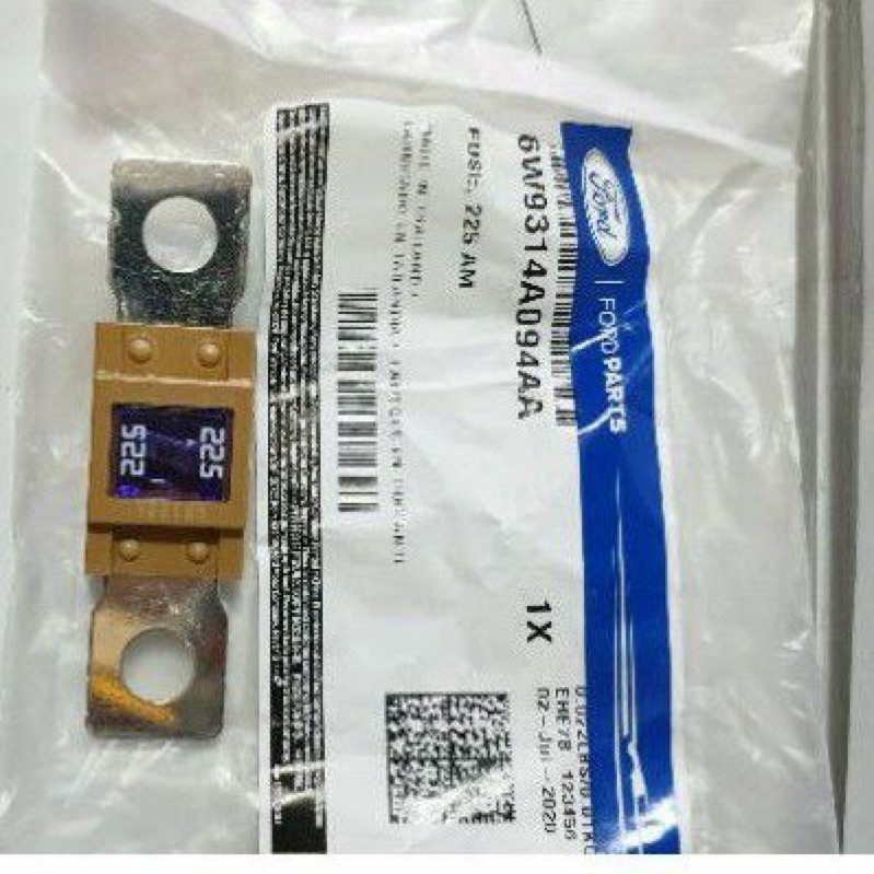 Ford Ranger T6 2.2 3.2 T7 battery terminal fuse 225AM Genuine | Shopee ...