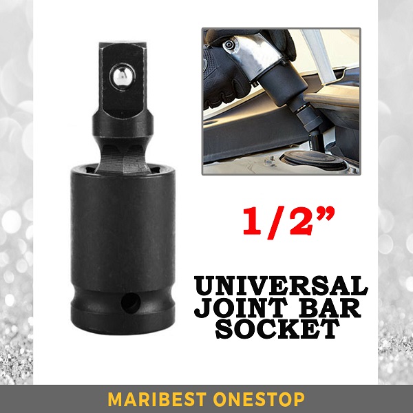 1/2” Universal Joint Bar Socket Extension Bar Socket Impact Adapter ...