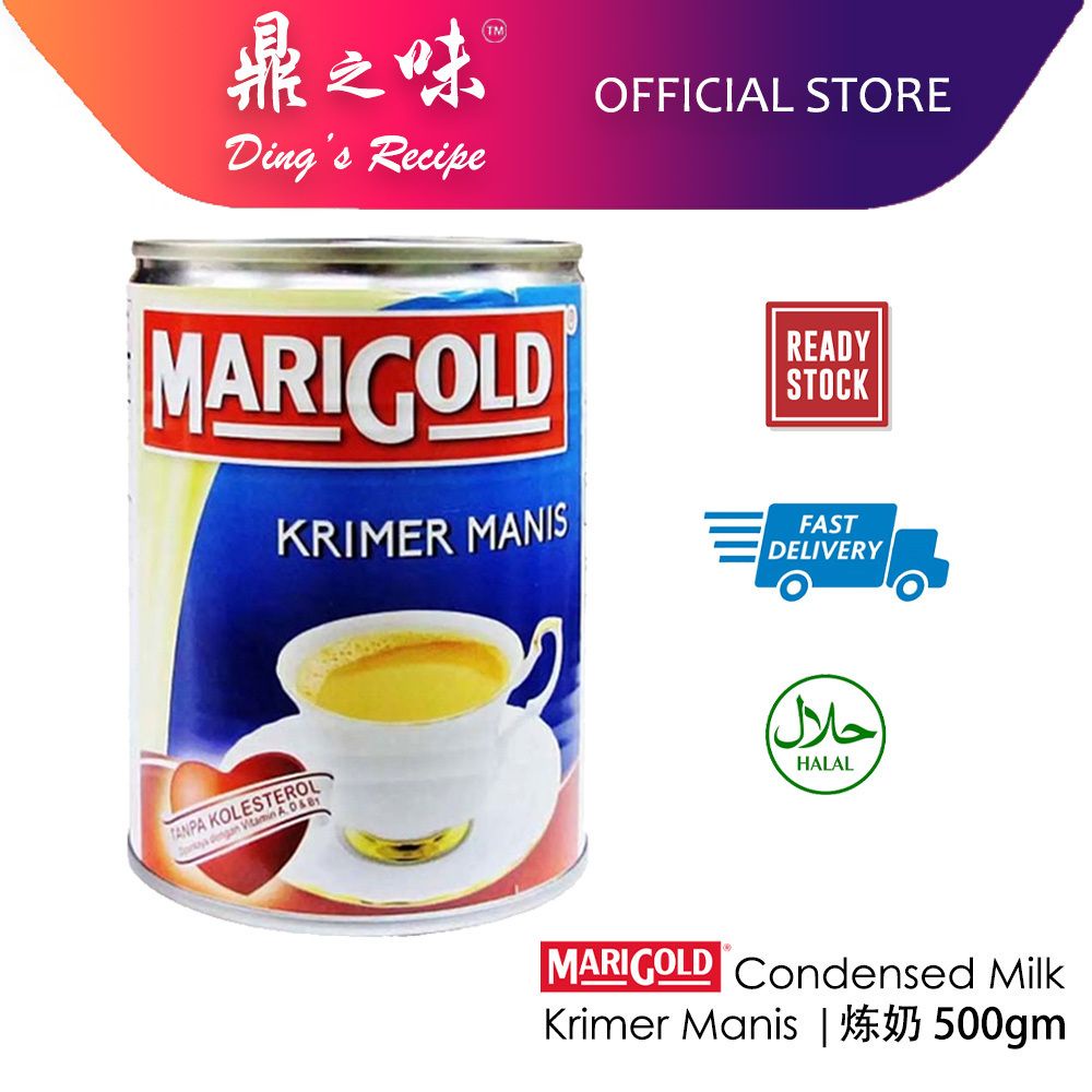 Marigold Sweetened Creamer | Condensed Milk | Susu Krimer Manis | 炼奶 ...