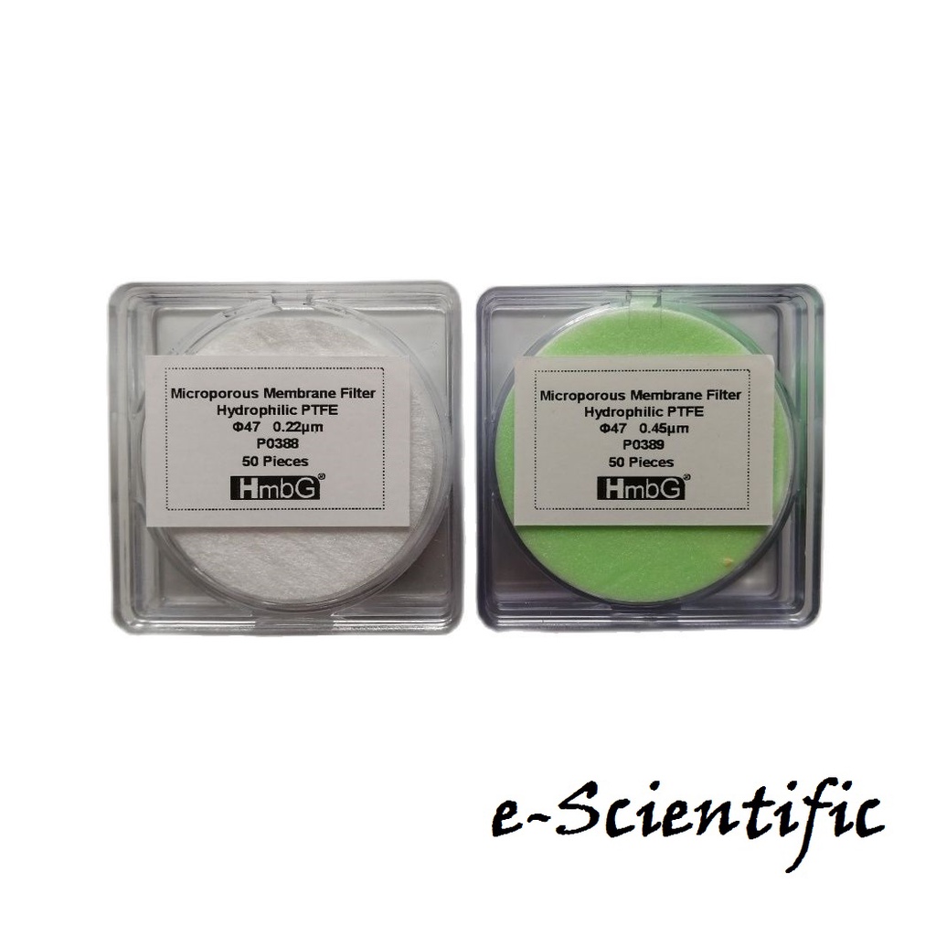 Membrane Filter, 47mm, Hydrophilic PTFE, HmbG (50pcs/pack) | Shopee ...