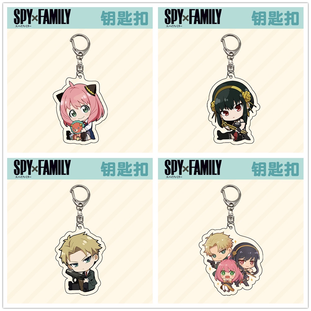Anime Spy X Family Acrylic Keychain Yor Forger Twilight Anya Forger ...