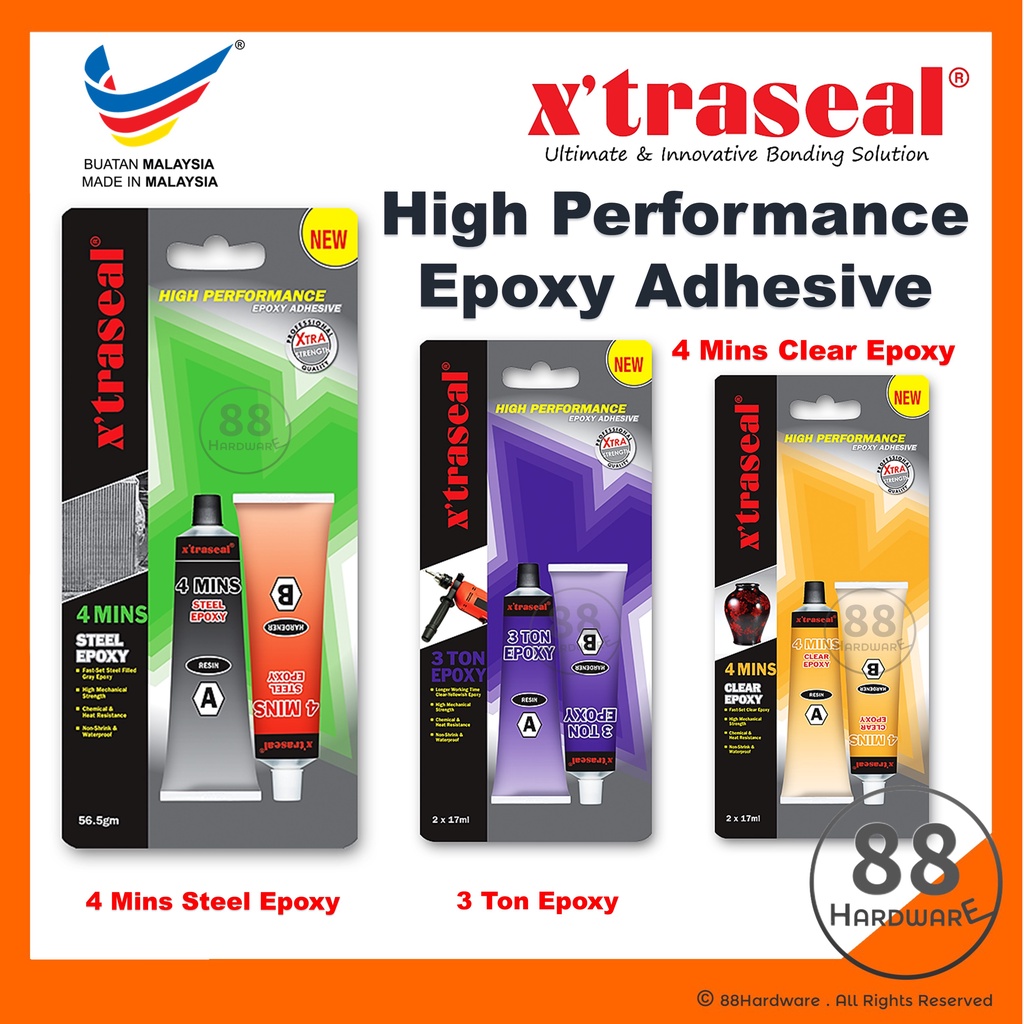 Xtraseal High Performance Epoxy Adhesive Epoxy Glue Ab Glue Epoxy Gum Epoxy Gam Gam Besi