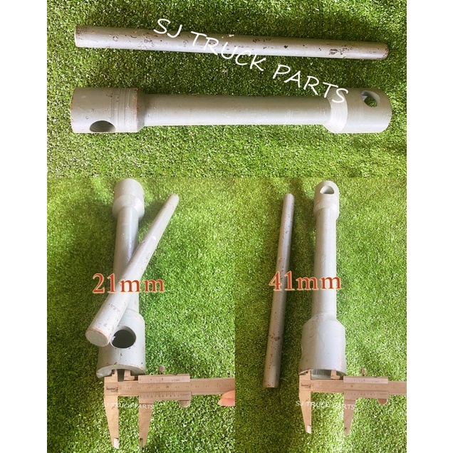 21mm x 41mm TYRE SPANNER WITH HANDLE ALL TRUCK LORI BUS WHEEL SPANNER ...