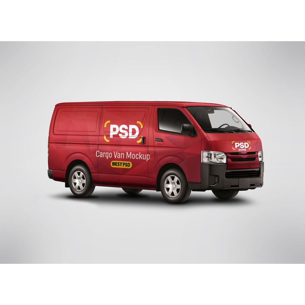 VAN Mockup PSD I Photoshop I Template Photoshop I Cargo Van | Shopee ...