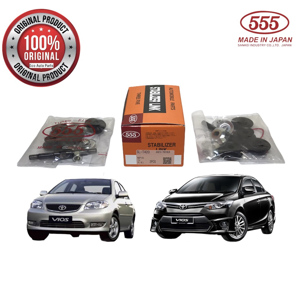 Toyota Vios Ncp42 Ncp150 Stabilizer Link Absorber Link Satay Bush Three ...