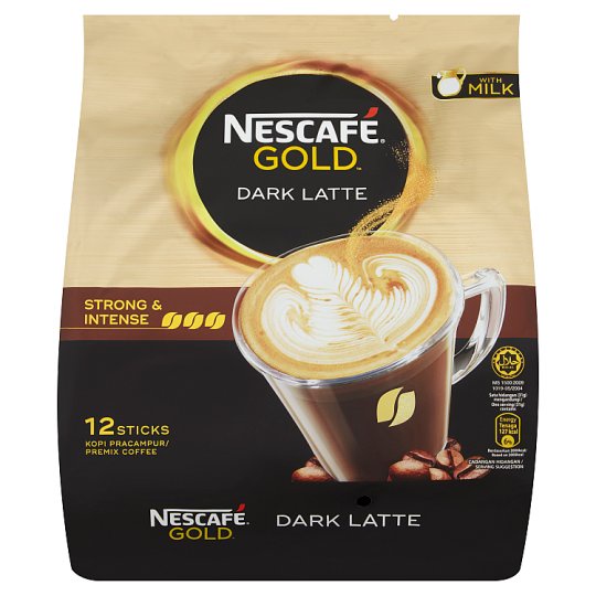 NESCAFE Gold Dark Latte Premix Coffee 12 Sticks x 31g | Shopee Malaysia
