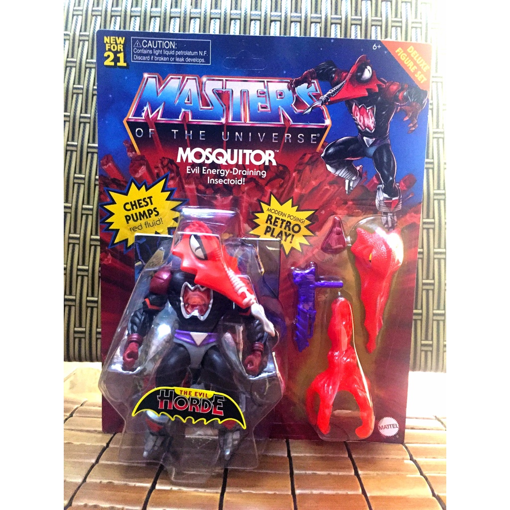 Masters of the Universe: Origins Deluxe Mosquitor | Shopee Malaysia
