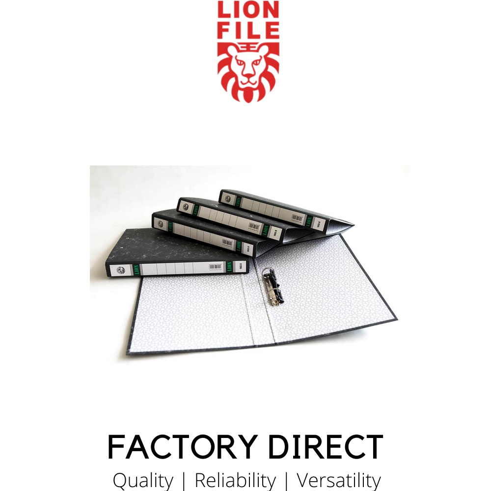 Classic Lion File Ring File 25mm F4 - 2D Ring 1pcs | Shopee Malaysia