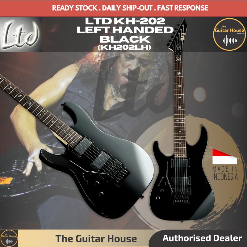 ESP LTD KH202 LH KIRK HAMMET LEFT HANDED (KH202 LH) (KH202LH) | Shopee ...