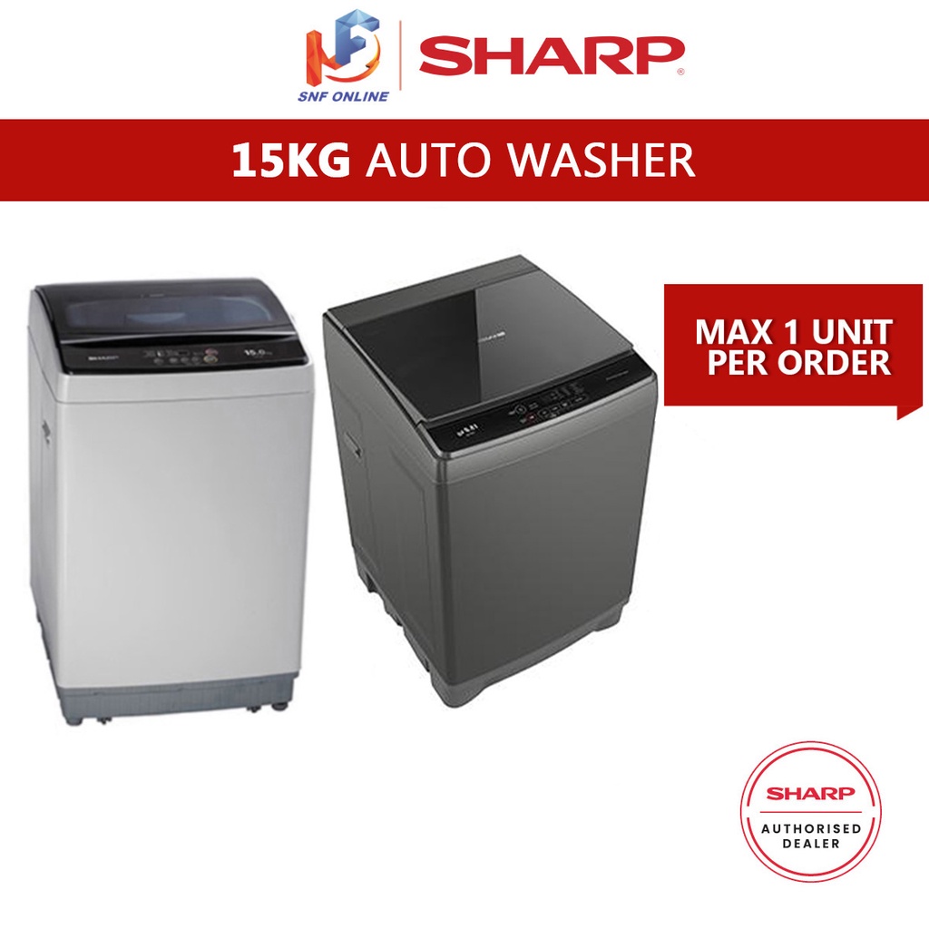 Sharp Fully Auto Washing Machine (15 kg) ESX156 ESX159 | Shopee Malaysia