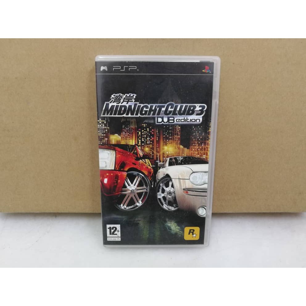 (Used) Psp Midnight Club 3 - DUB Edition | Shopee Malaysia