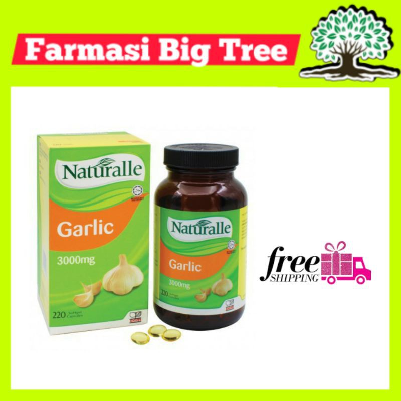 NATURALLE GARLIC 3000MG 220X2 SOFTGELS | Shopee Malaysia