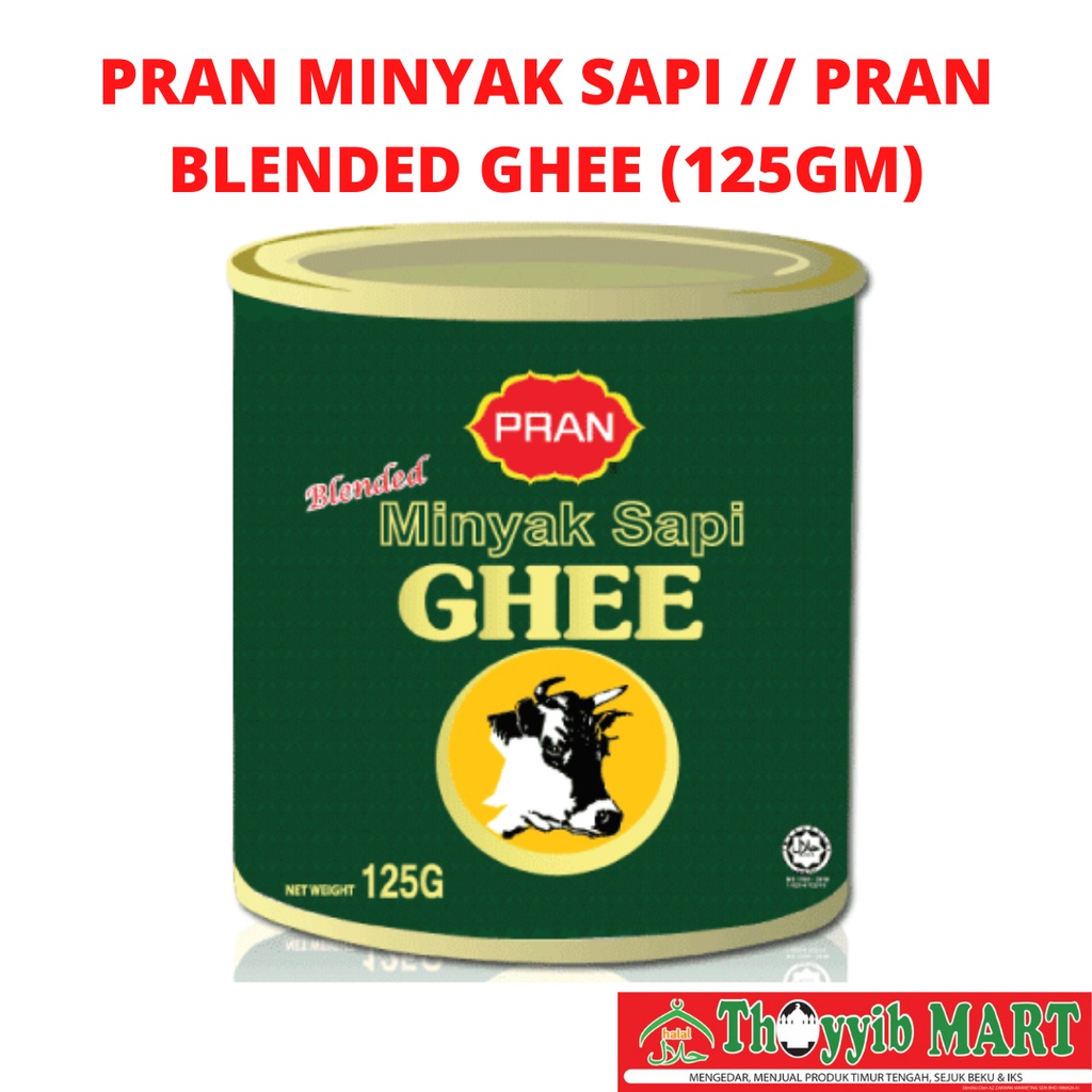 PRAN MINYAK SAPI // PRAN BLENDED GHEE (125GM) | Shopee Malaysia