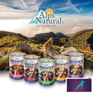 Alps Natural Chunky Dog Can Food 1.23Kg - ( Alps Chunks , Alps Salmon ...