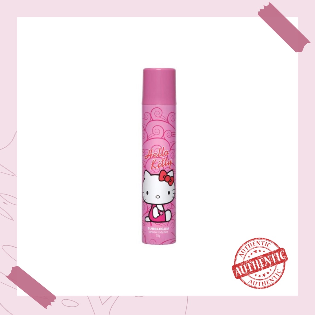 Ready Stock - Hello Kitty Bubblegum Body Mist Spray 75g | Shopee Malaysia
