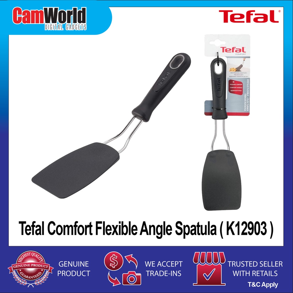 Tefal Comfort Flexible Angle Spatula ( K12903 ) | Shopee Malaysia