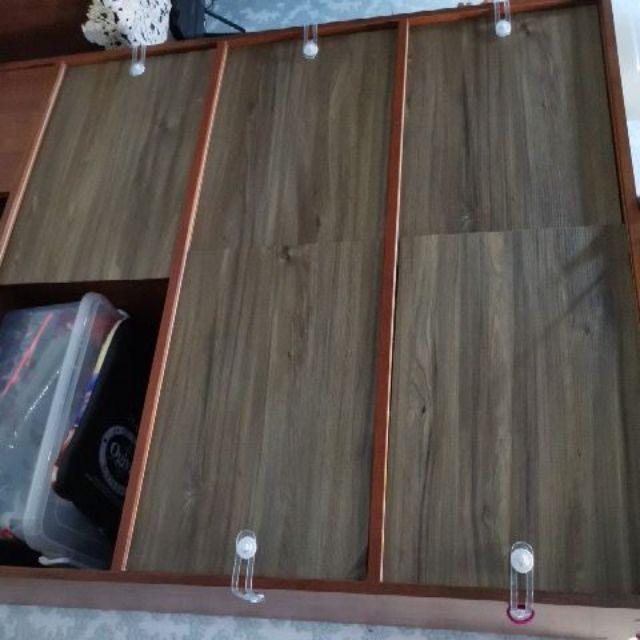 1.22 Meter ( 4 feet ) Malaysia Ready Solid PVC Wood Sticker Furniture ...