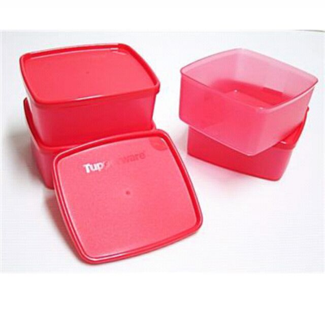 Tupperware Square Round | Shopee Malaysia
