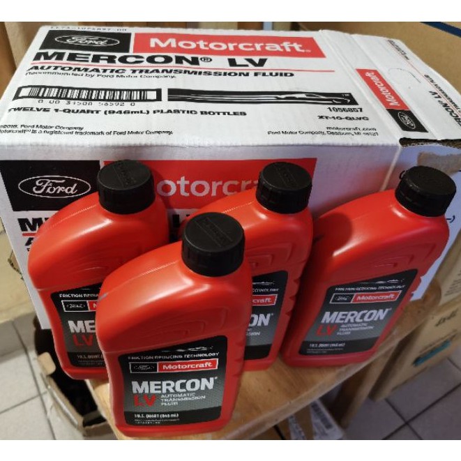 Ford Motorcraft Mercon LV ATF 946ML Ford Ranger T6 / T7 2.2/3.2 TDCI ...