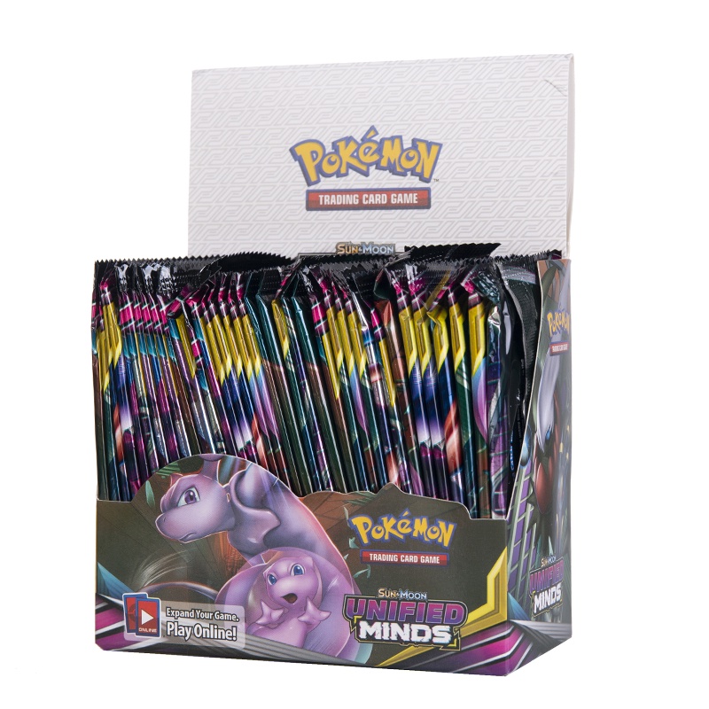 324Pcs/Box Pokemon Cards Set Unified Minds English Vmax EX Mega Game ...