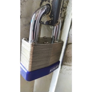 [100% ORIGINAL] SOLEX ANTI CUT BRASS LAMINATED PADLOCKS LM40 / LM50 ...