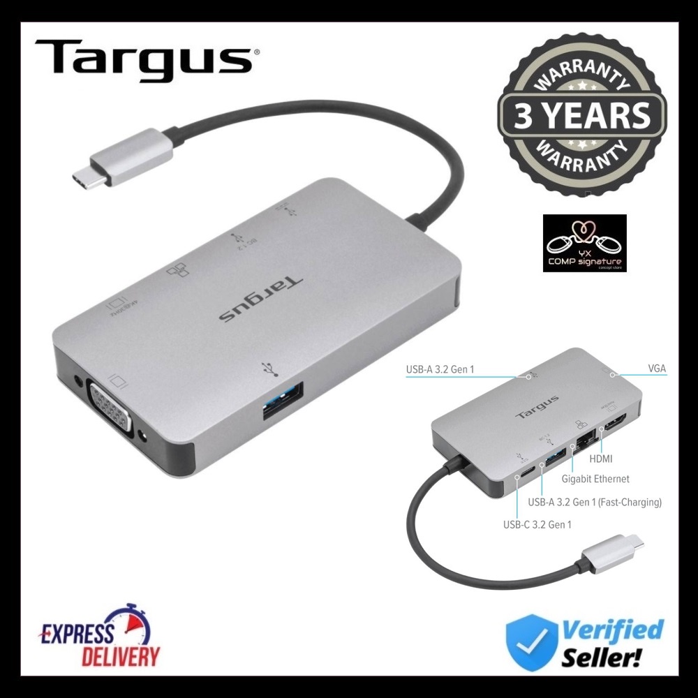 DOCK419 - TARGUS Docking Station with 100W Power Delivery USB C, Alt ...