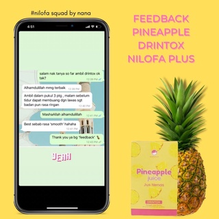 NILOFA PLUS PINEAPPLE JUICE DRINTOX | Shopee Malaysia