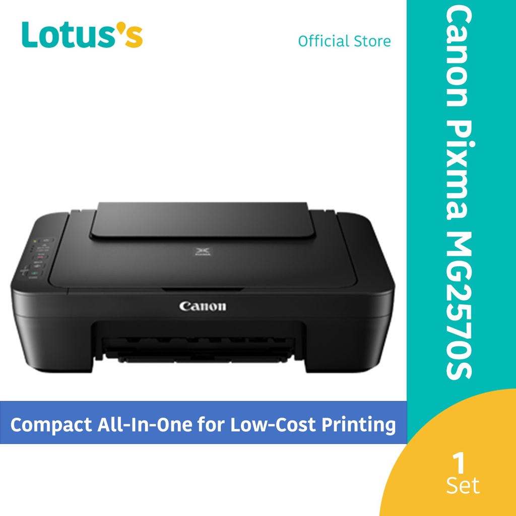 Canon Pixma Mg2570S All-In-One Inkjet Printer | Shopee Malaysia