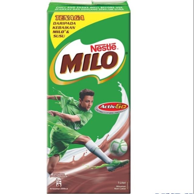 MILO KOTAK RTD 1L CHOCOLATE MALT | Shopee Malaysia