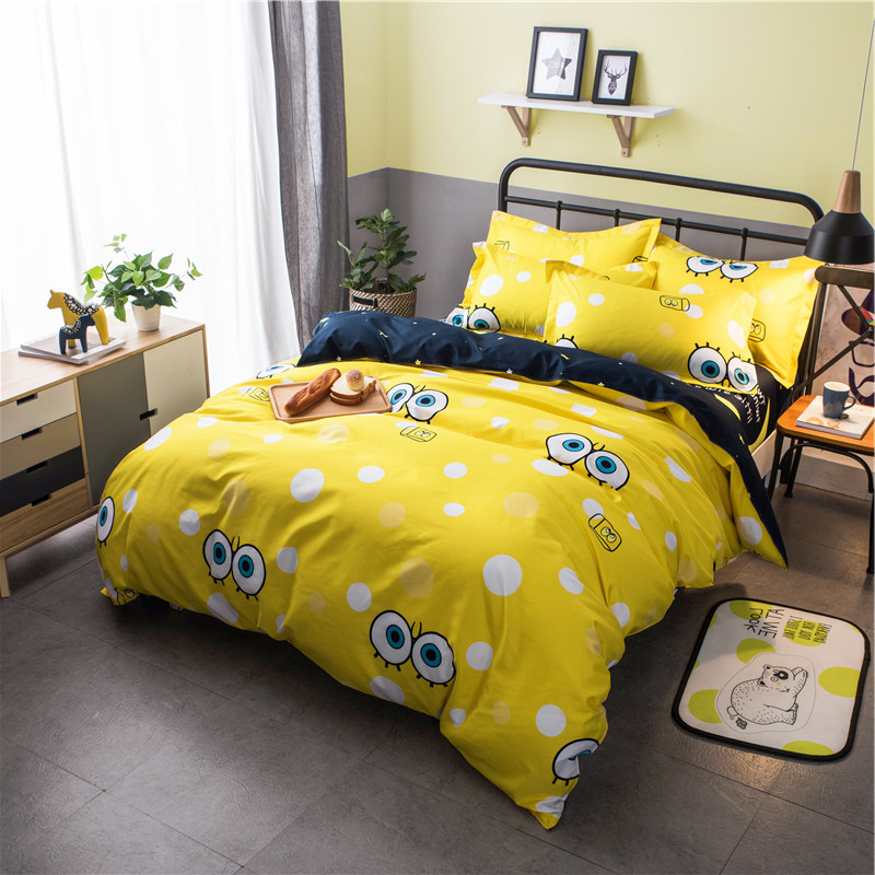 SPONGE BOB QUILT COVER SET | Shopee Malaysia