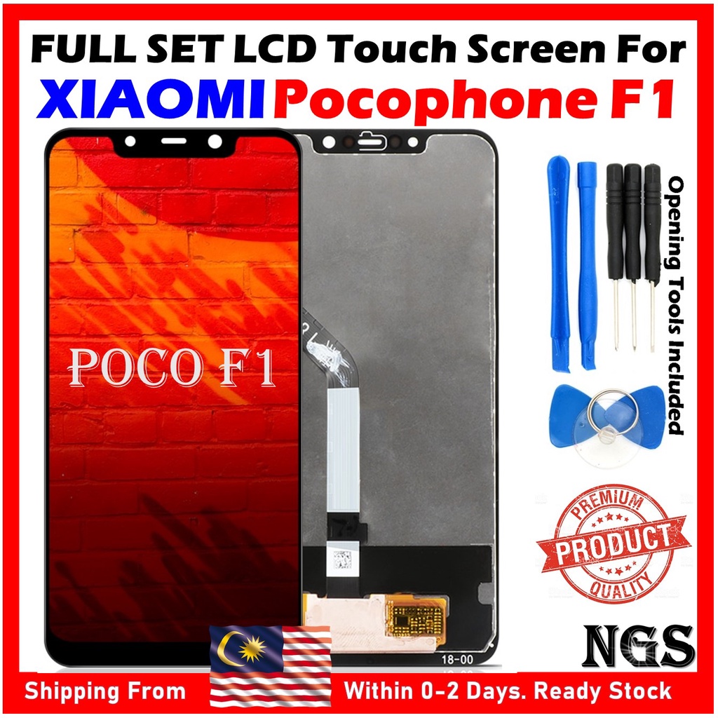 ORI NGS Brand Full Set LCD Touch Screen Compatible For XIAOMI Pocophone ...