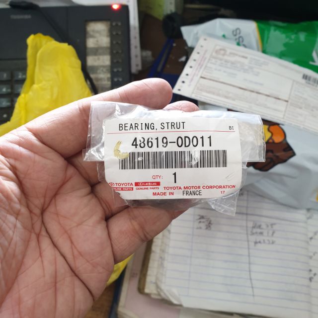 Toyota vios ncp93 honda city Sel frt absorber bearing 100%ori (48619 ...