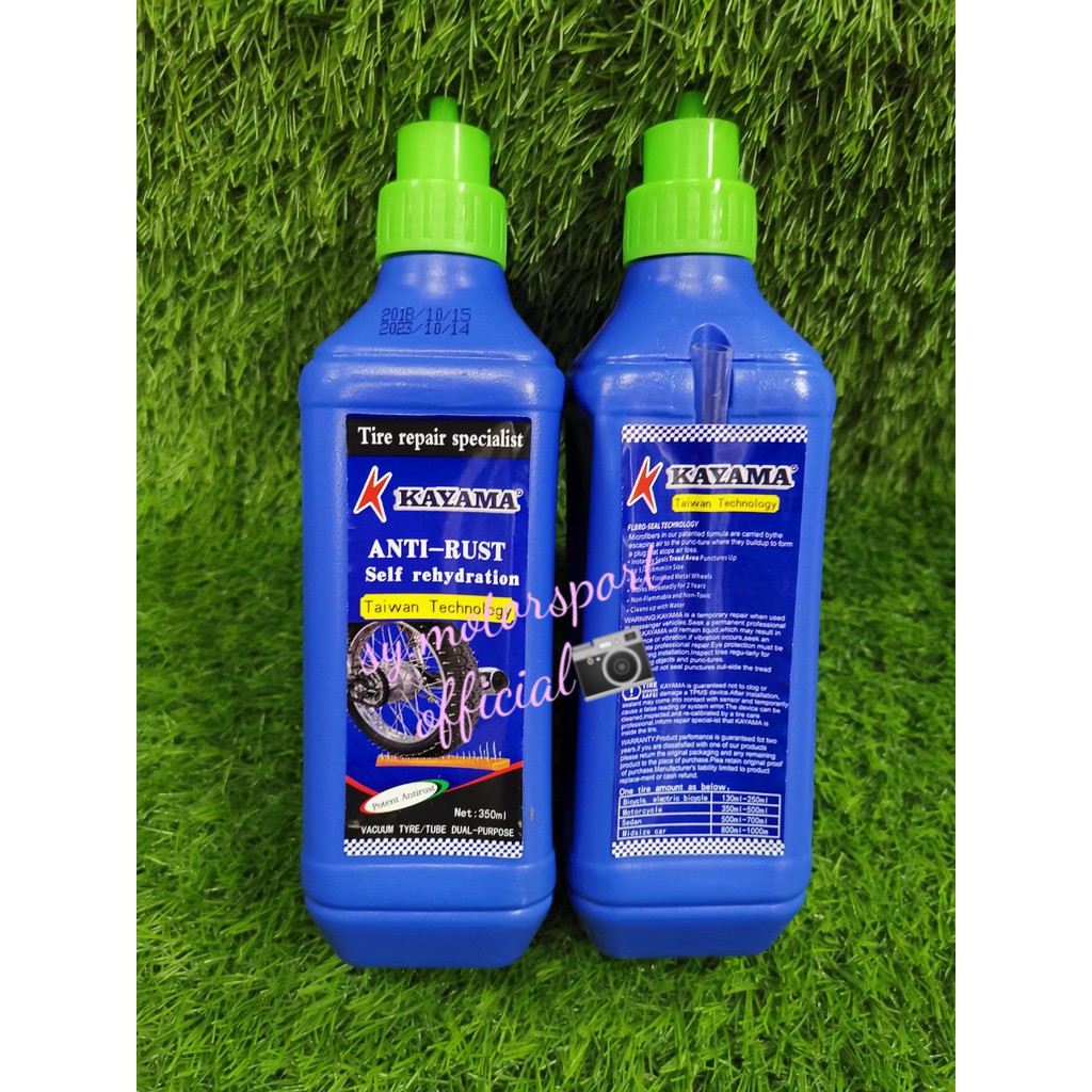 KAYAMA ANTI-RUST/Tyre Sealant/Anti Kebocoran Tayar/Tubeless Gum Tyre ... KAYAMA ANTI-RUST/Tyre Sealant/Anti Kebocoran Tayar/Tubeless Gum Tyre ...