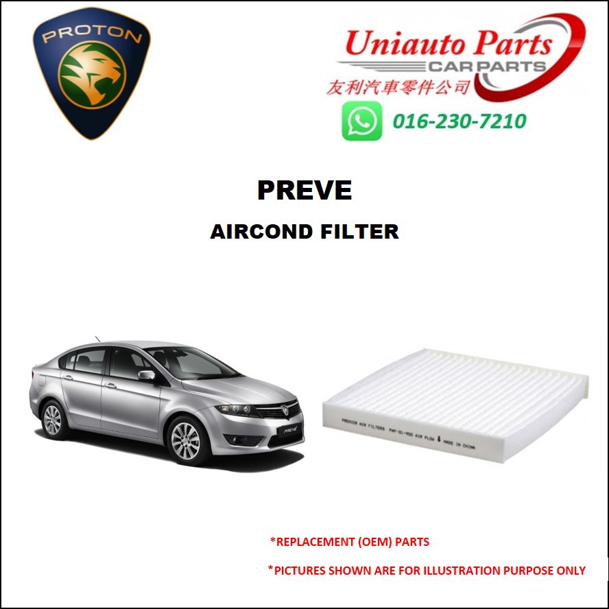 PROTON PREVE AIRCOND CABIN FILTER | Shopee Malaysia
