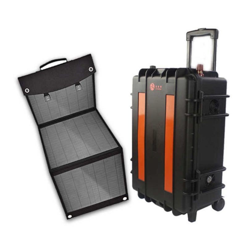 BEKALAN ELEKTRIK TERPUTUS?? Portable Hand Carry Trolley Solar Generator ...